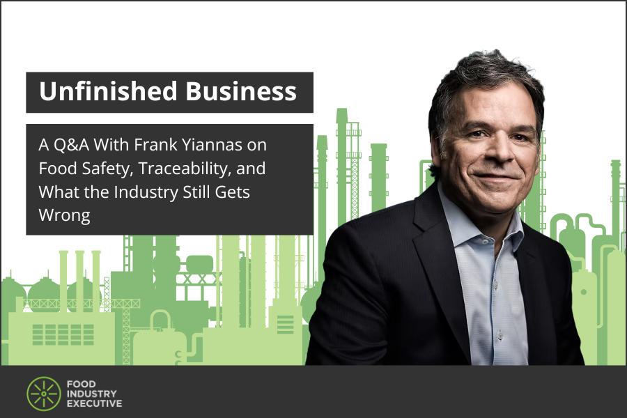 Unfinished Business: A Q&A With Frank Yiannas on Food Safety ...